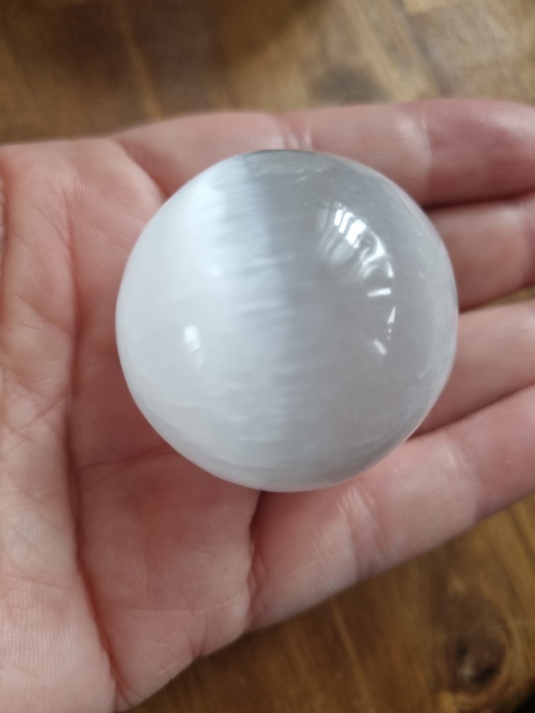 Selenite Sphere / Selenite Crystal Ball / Clear and Cleanse / - Etsy