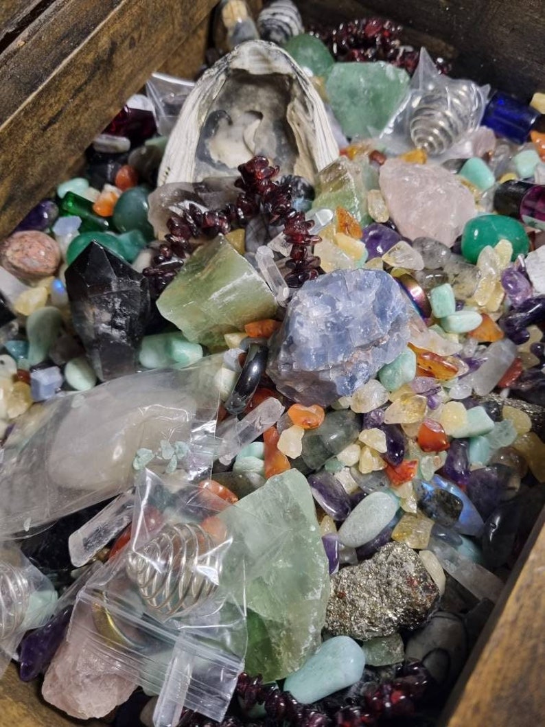 Crystal Confetti Treasure Scoop - Etsy