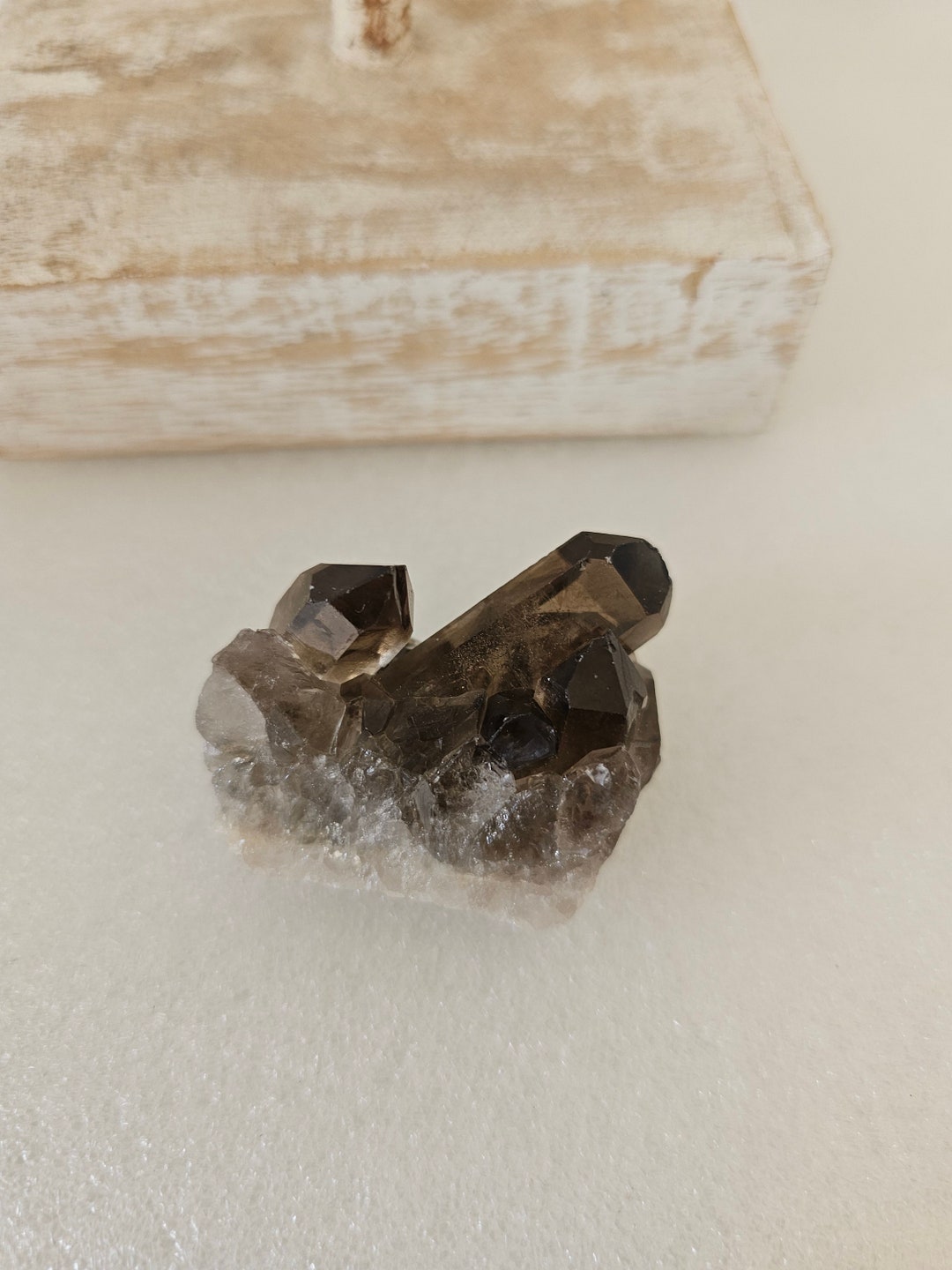 Smoky Quartz Cluster / Grounding Crystal - Etsy