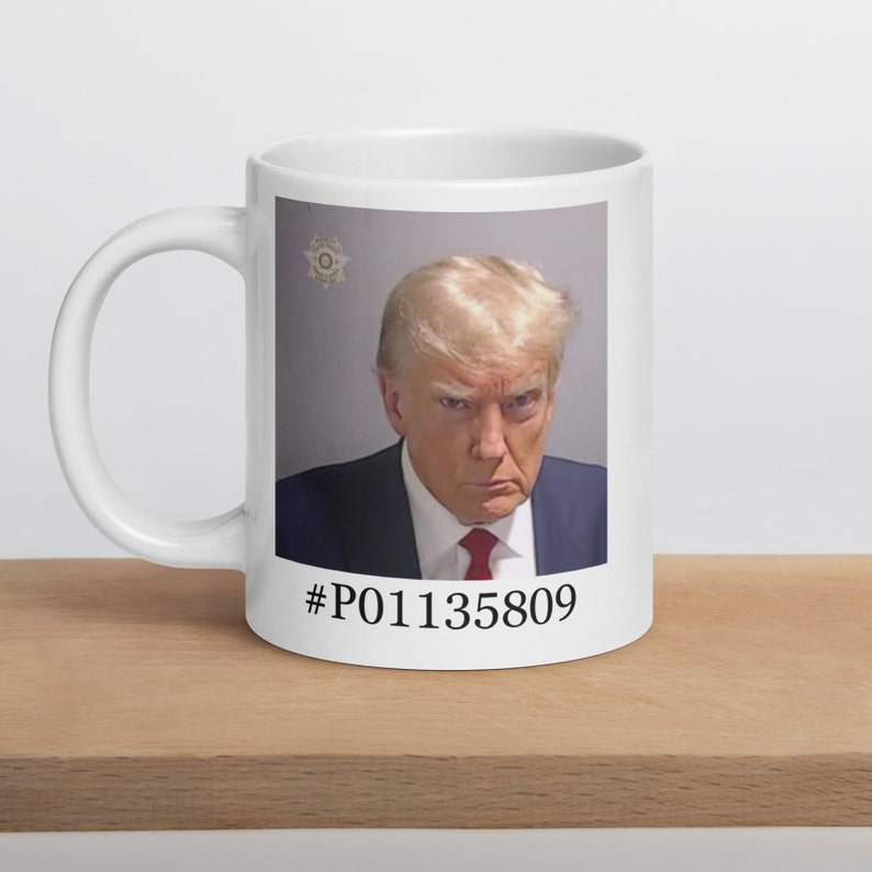 Trump Mugshot Mug - Official Donald Trump Mug 2023 Mugshot Mug - Etsy