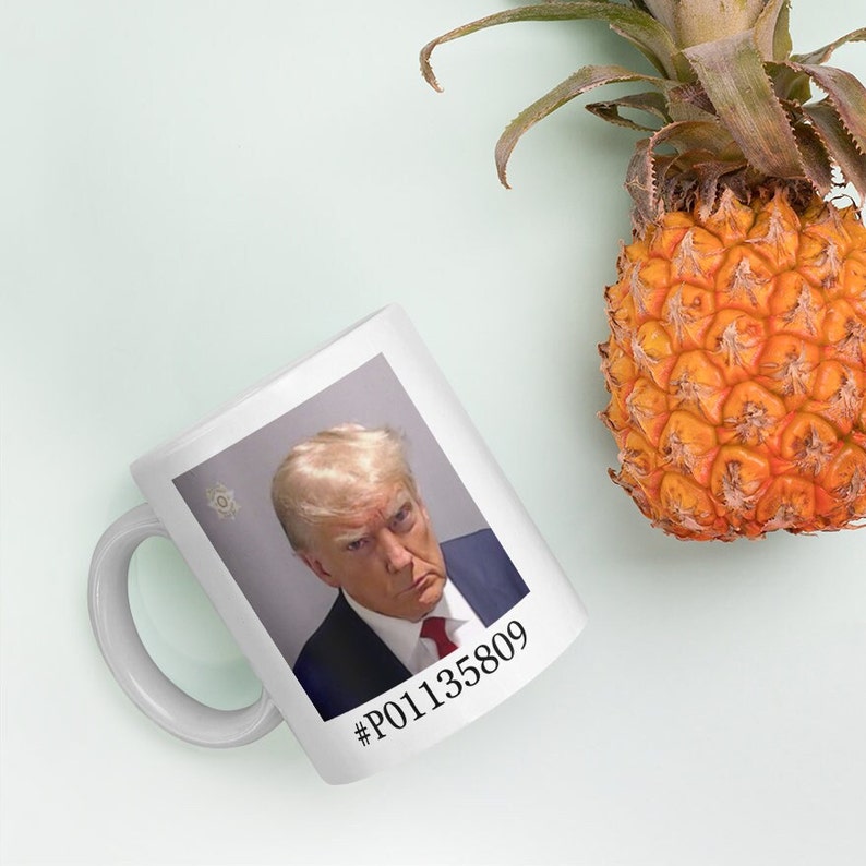 Trump Mugshot Mug - Official Donald Trump Mug 2023 Mugshot Mug - Etsy