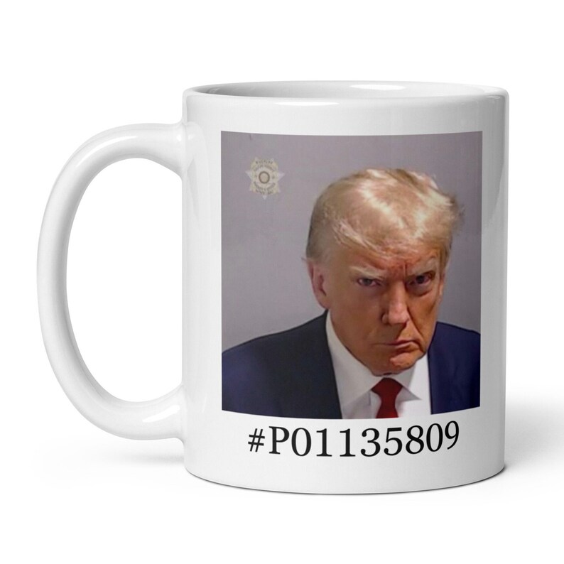 Trump Mugshot Mug - Official Donald Trump Mug 2023 Mugshot Mug - Etsy