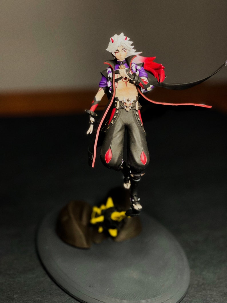 Arataki Itto 3D Model Genshin Impact Handpainted Figure - Etsy