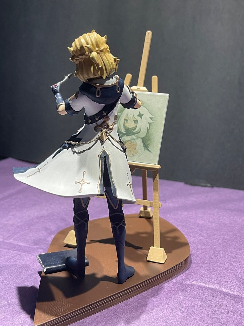 Albedo 3D Figure Genshin Impact Handmade - Etsy Canada