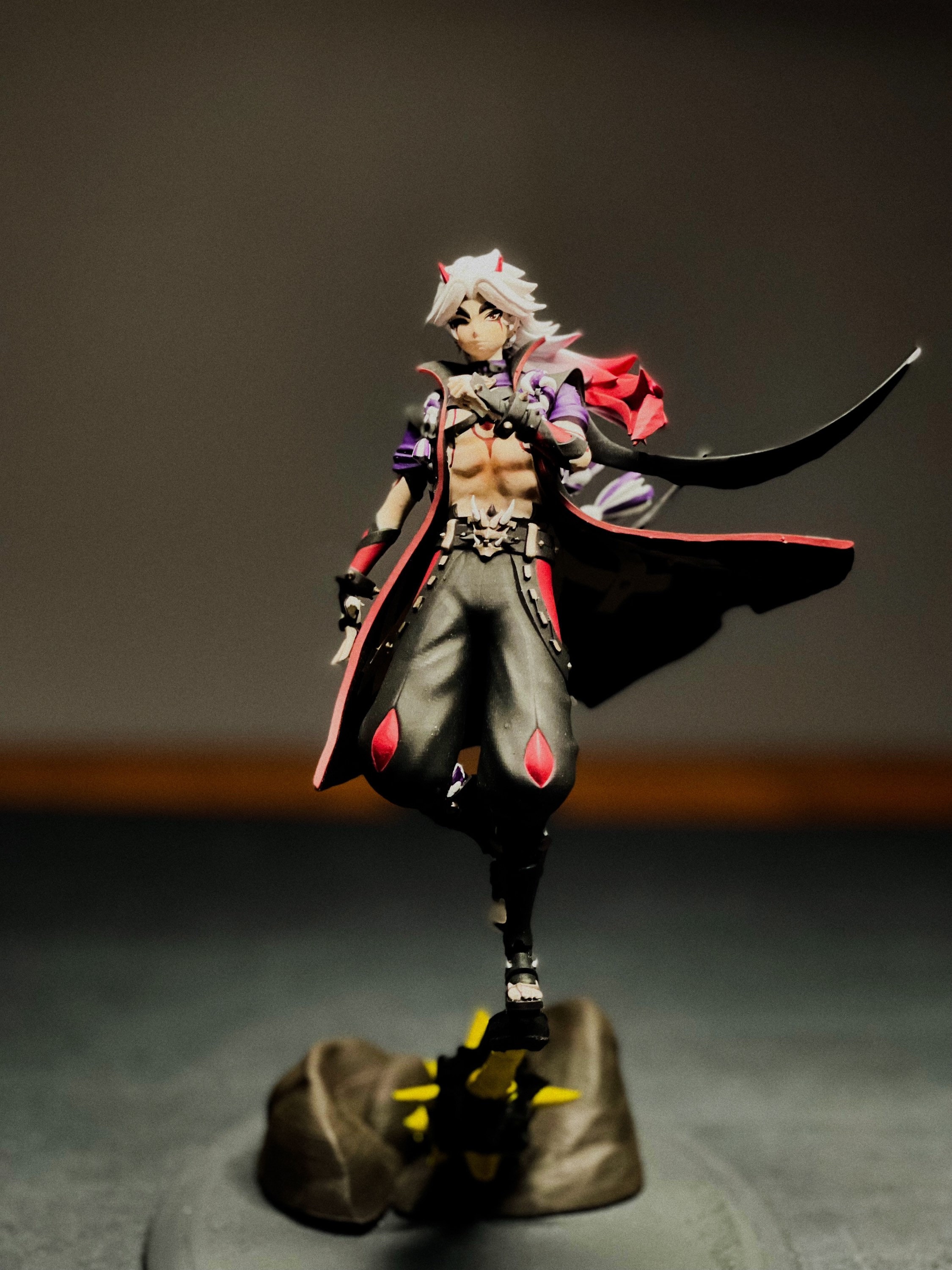 Arataki Itto 3D Model Genshin Impact Handpainted Figure - Etsy