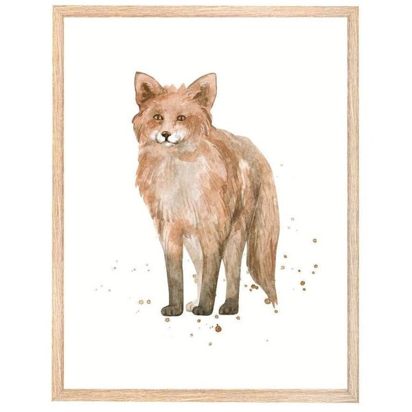 Fox Printable - Etsy
