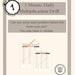Multiplication: 1-minute Daily Drill Worksheet - Etsy