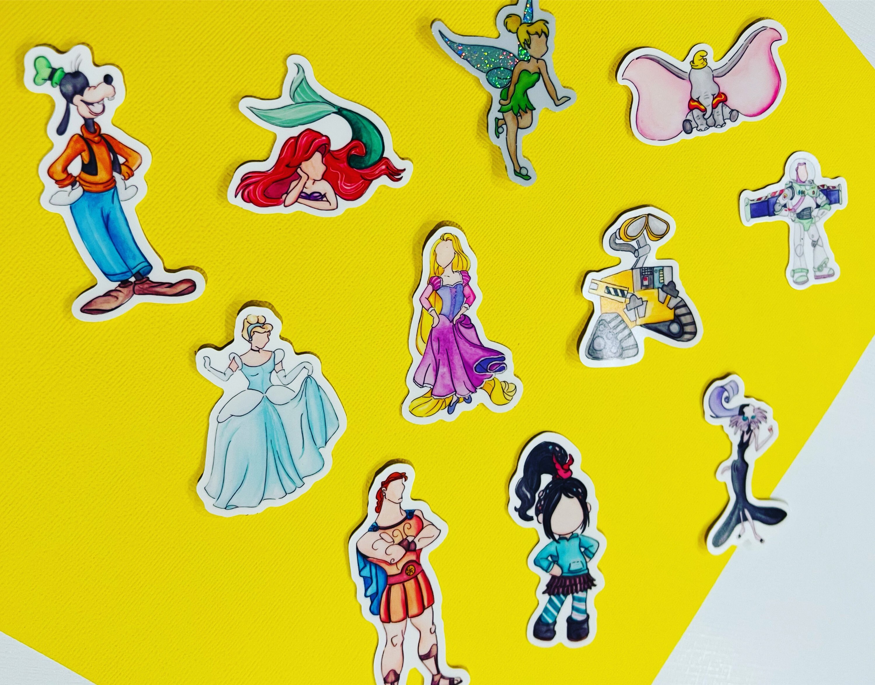 Disney Rapunzel Vinyl Sticker, Water Bottle Sticker, Waterproof ...