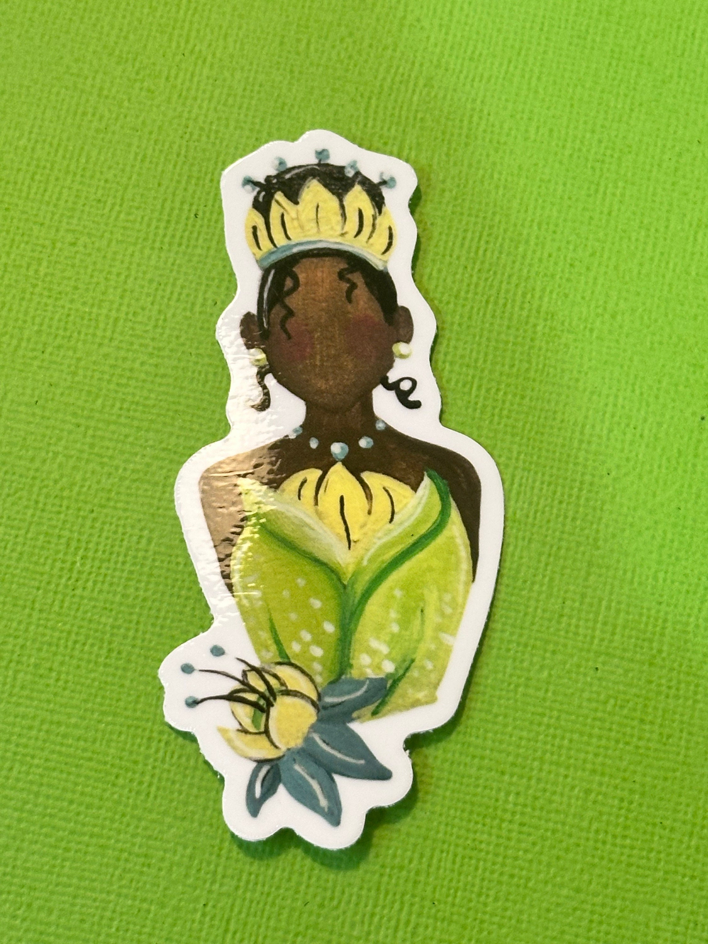 3 Inch Faceless Hand-painted Acrylic Waterproof Glossy Vinyl Sticker ...