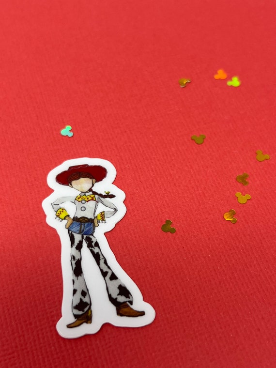 Cowgirl Doll Jessie Vinyl Sticker for Laptops Water Bottle - Etsy
