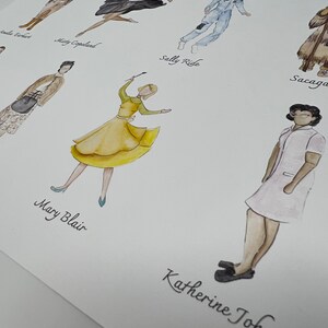 Women in History, Famous Women, 11x14 Watercolor Print Poster, Who Run ...