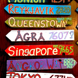 Destination Direction Signs - Etsy