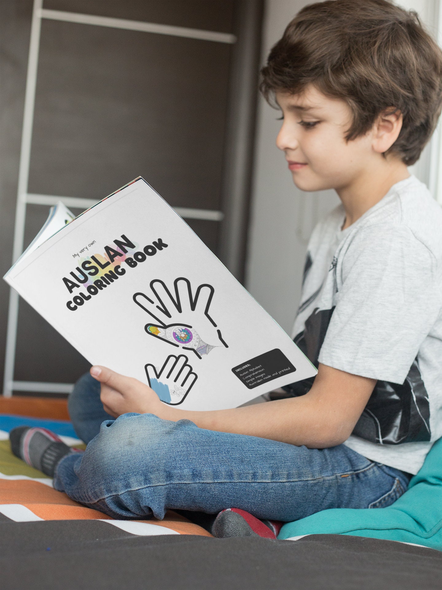 Auslan Coloring Book (digital) - Etsy Australia