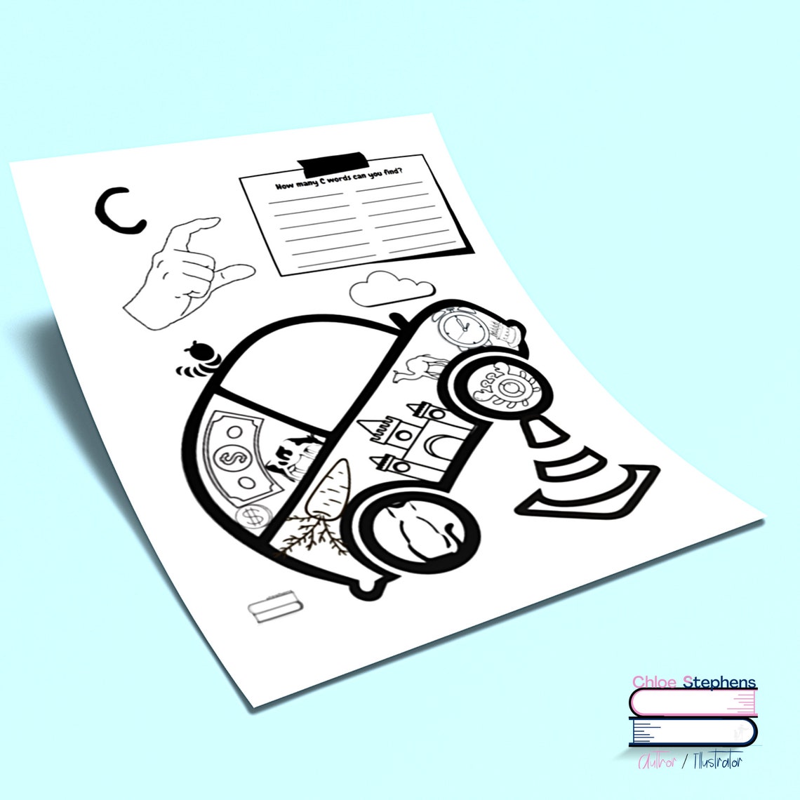 Auslan Coloring Book - Etsy