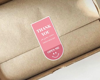 Open Me Stickers - Etsy UK