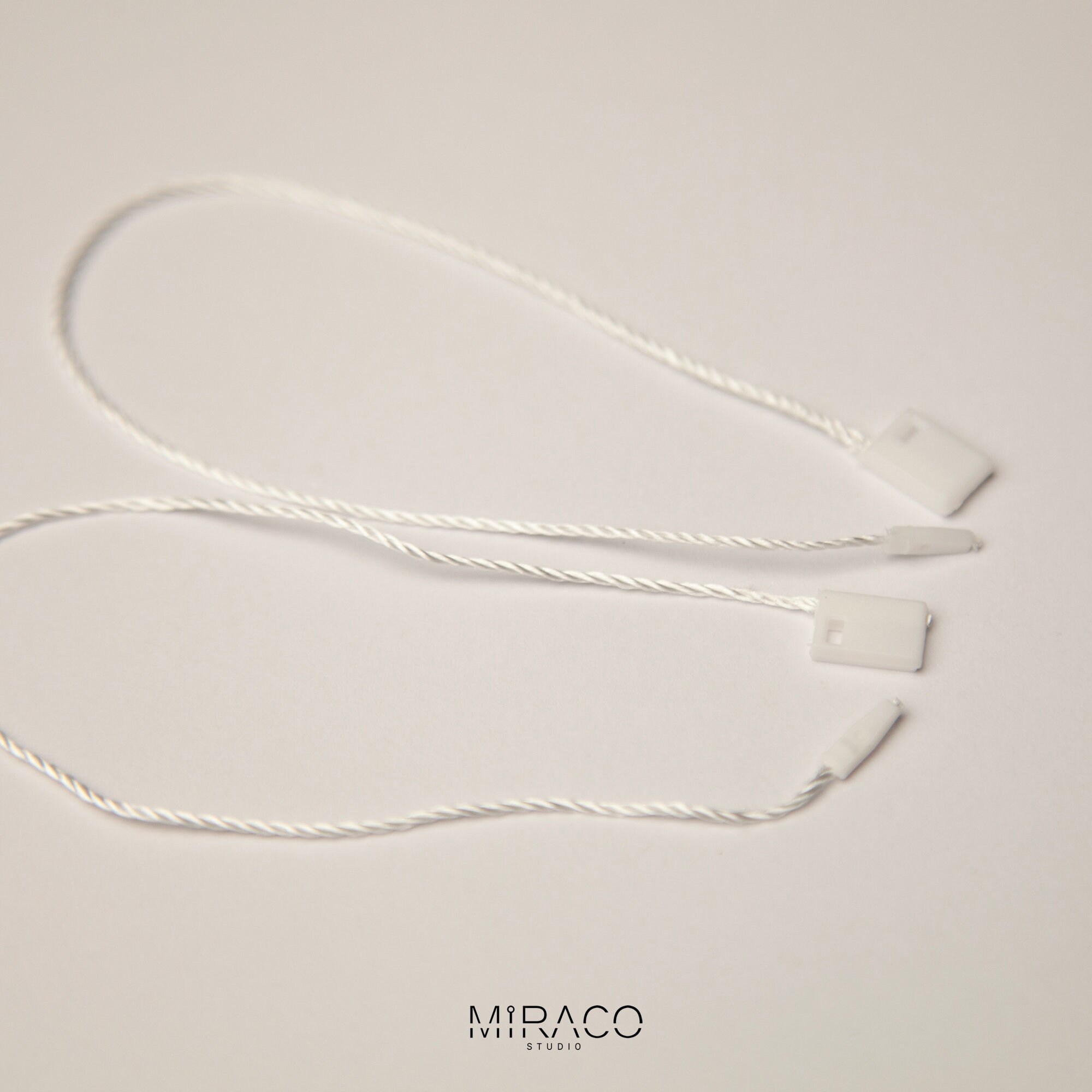 White Nylon String, Hang Tag Strings, Secure Attachments for Clothes ...