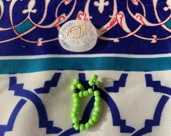 Beaded Frog Ring Seed Bead Ring - Etsy UK