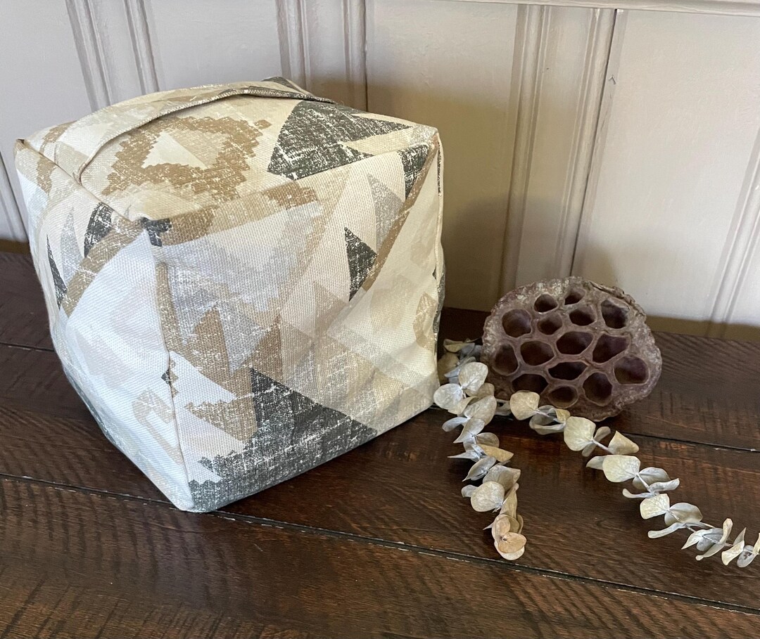 Cube Door Stop; Fillable Modern Door Stopper; Soft Square Modern Door ...