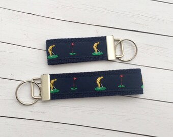 Golf Key Chain - Etsy