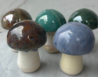 Handmade Ceramic Garden Mushroom Fungus Cottage Core - Etsy