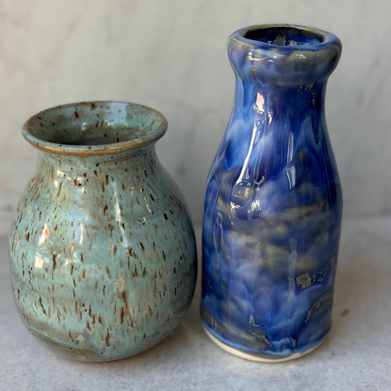 Pottery Bud Vase - Etsy