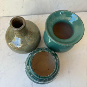 Handmade Stoneware Bud Vase Pottery Bottle - Etsy