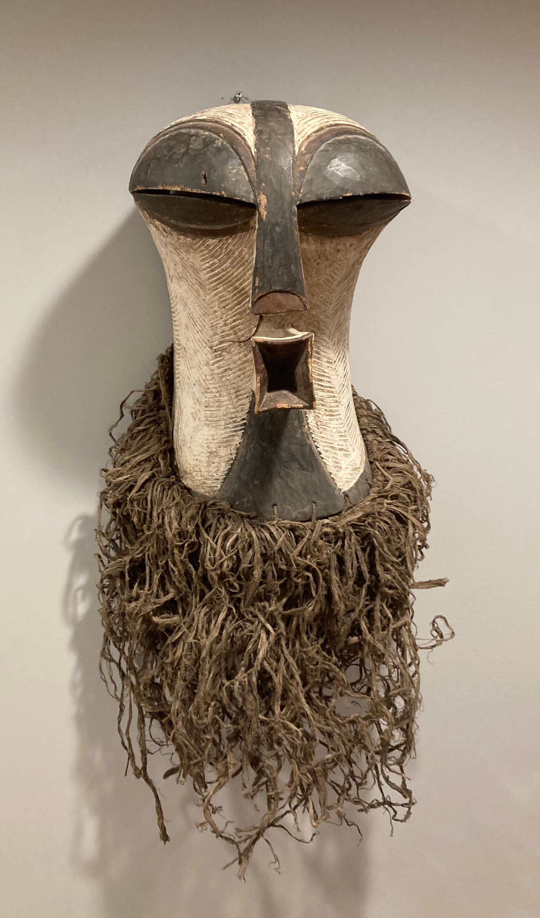 Kifwebe Mask Kikashi Songye, Congo, Vintage - Etsy