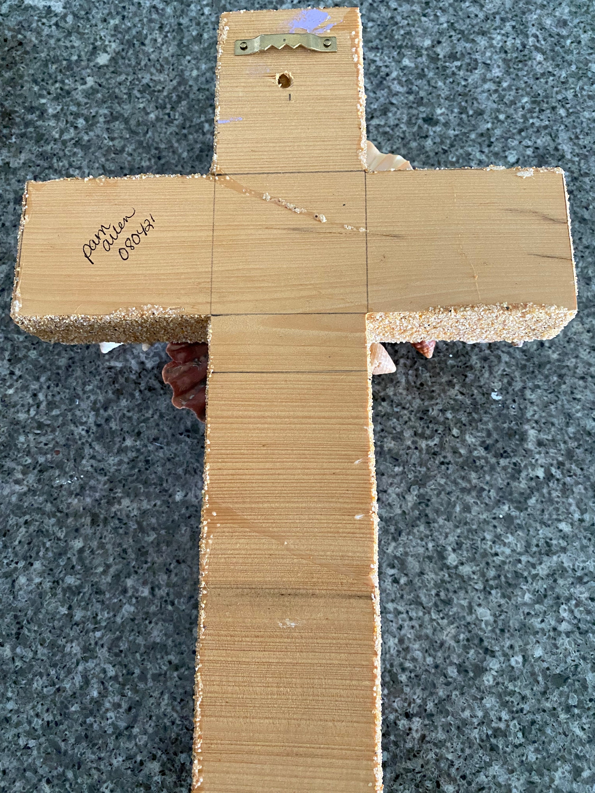 Seashell Cross - Etsy