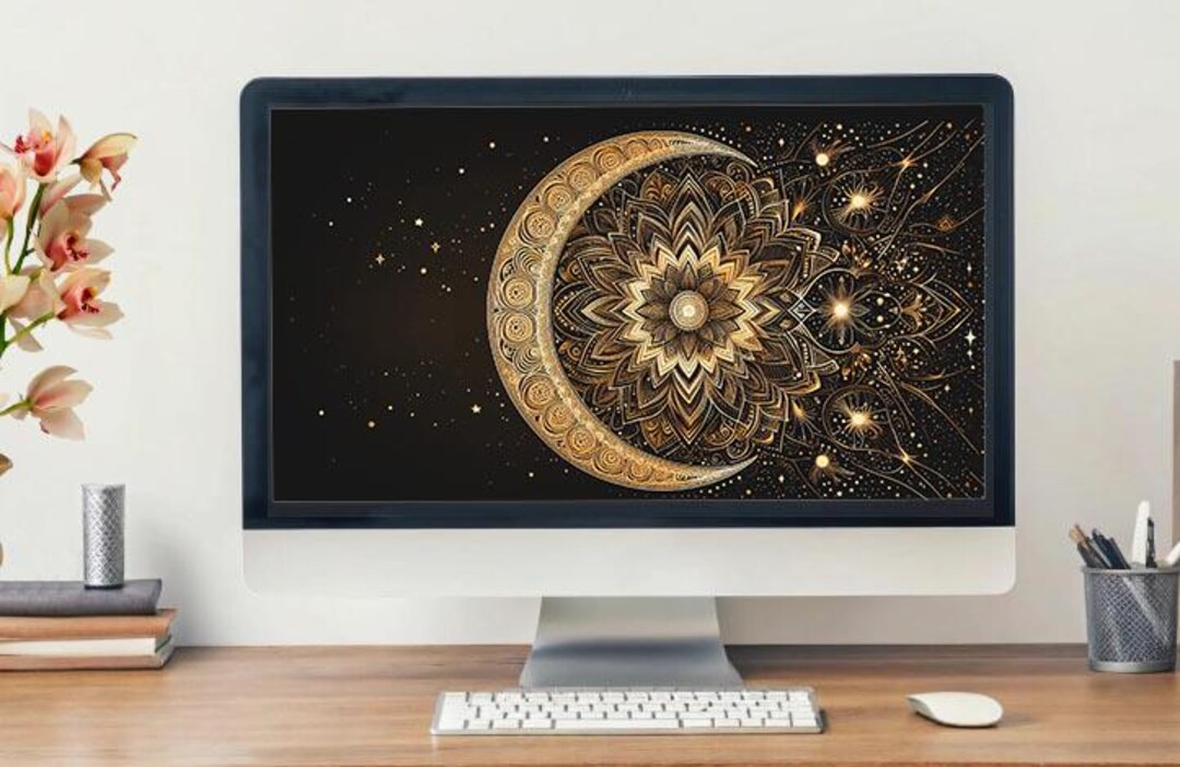 Desktop Laptop Computer Wallpaper 300dpi Lockscreen Art Mandala ...