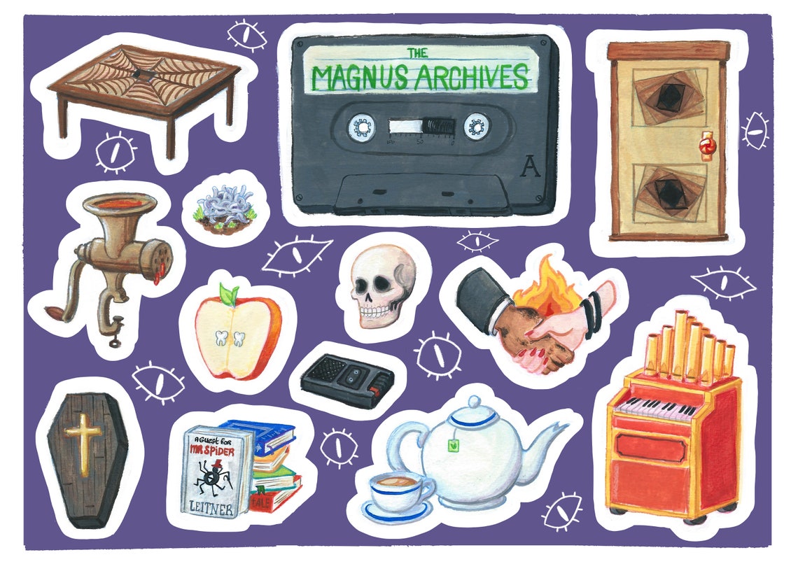 Magnus Archives Stickerset - Etsy
