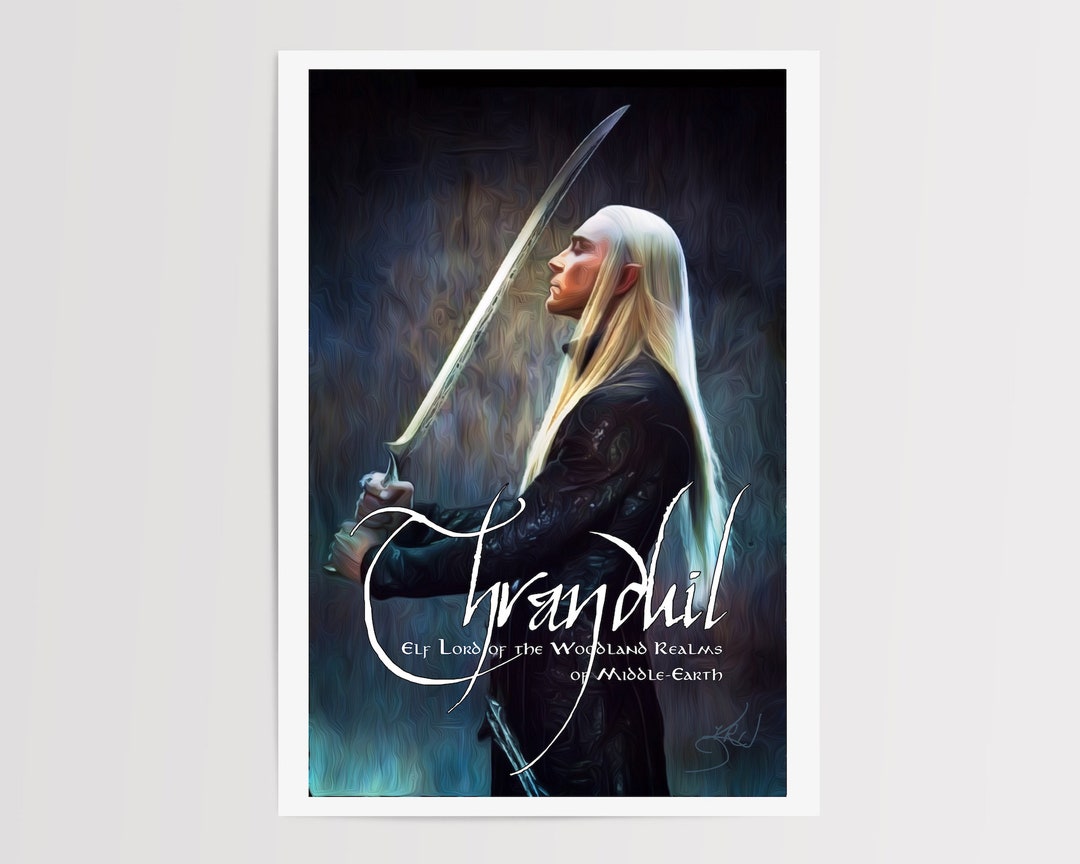 Thranduil Elf Lord of the Woodland Realm of Middle-earth, the Hobbit ...