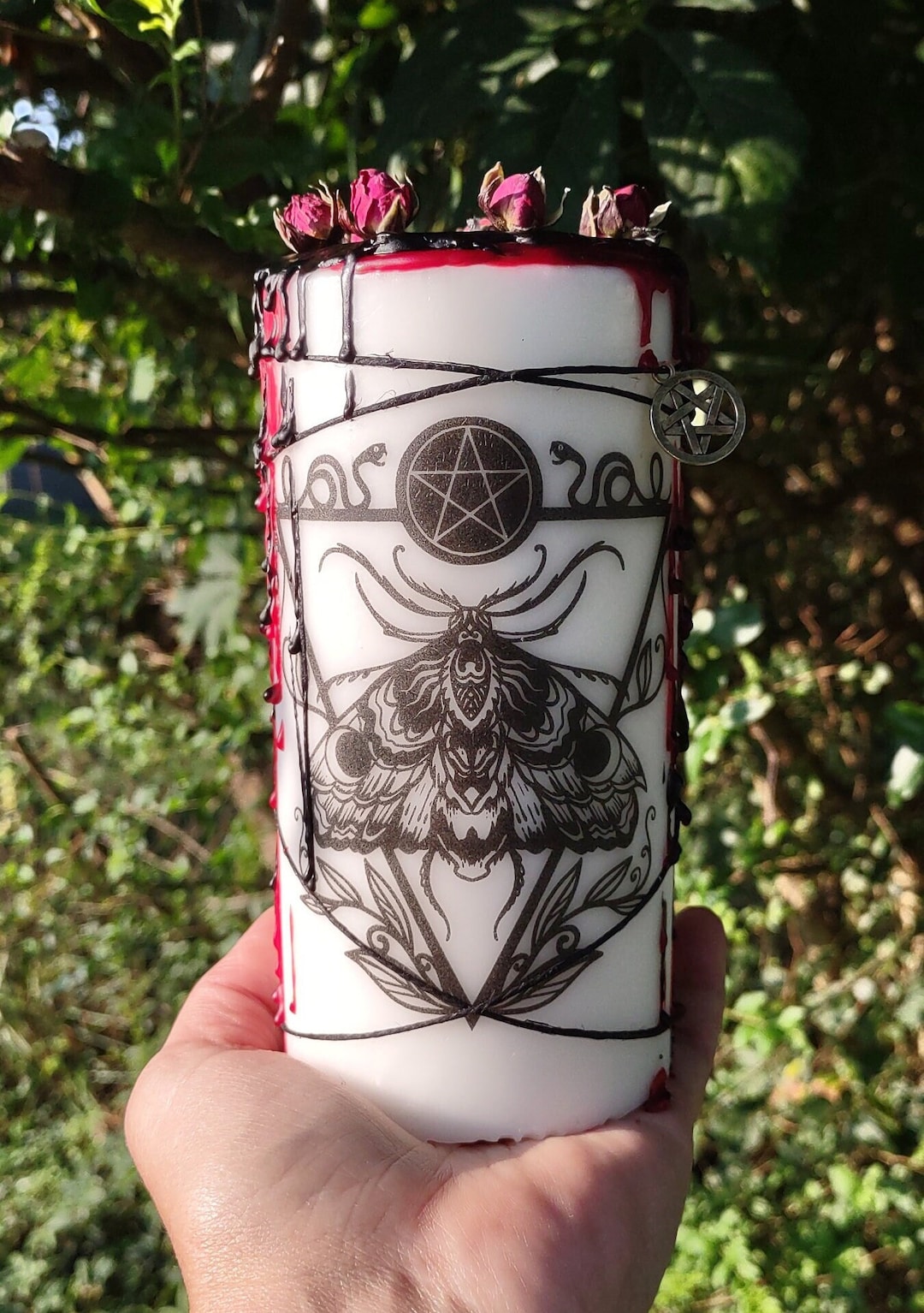 Occult Candle, Wiccan Altar Candles, Wiccan Ritual Candle, Fixed Candle ...