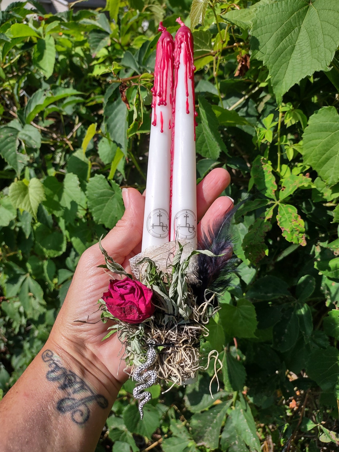 Lilith Devotion Candle, Lilith Candle, Lilith Altar Candle, Goddess ...