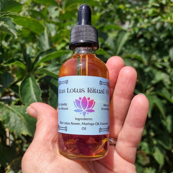 Ritual Oils Blue Lotus - Etsy