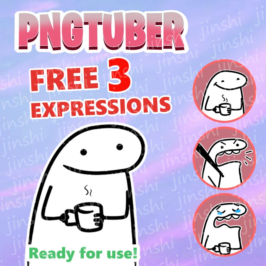 Goofy Pngtuber Meme / Ready to Use / Vtuber - Giftuber / Coffee + 3 ...