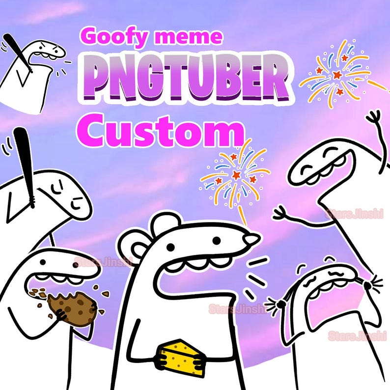 Custom Goofy Meme PNGTUBER - Etsy