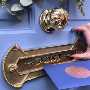 Post Letterbox | Available in 5 Colour Finishes | Unique Designs Made ...