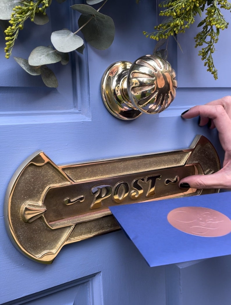 Post Letterbox | Available in 5 Colour Finishes | Unique Designs Made ...