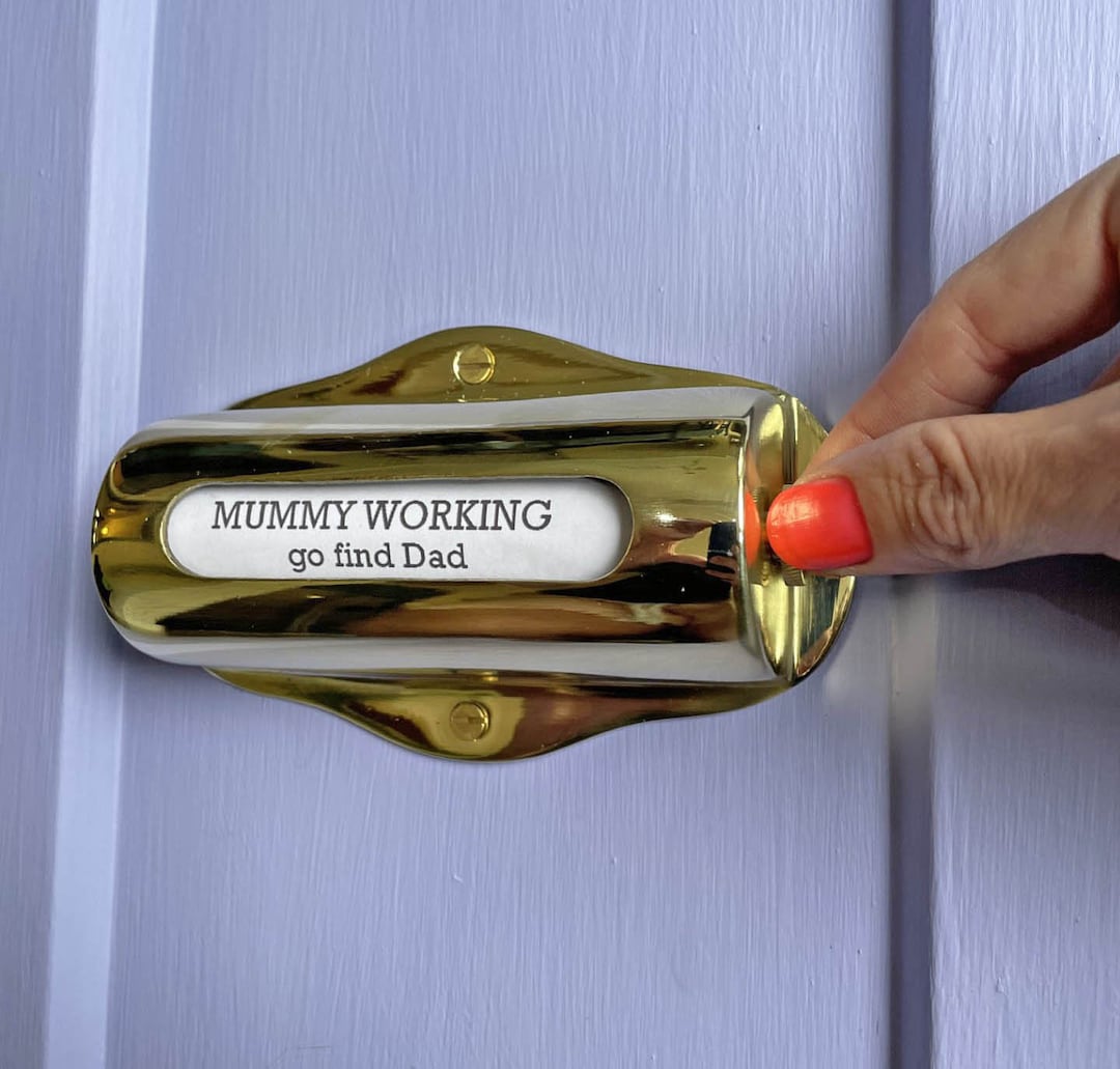 Customisable Rotating Door Sign | Perfect for Home Office Doors | Child ...