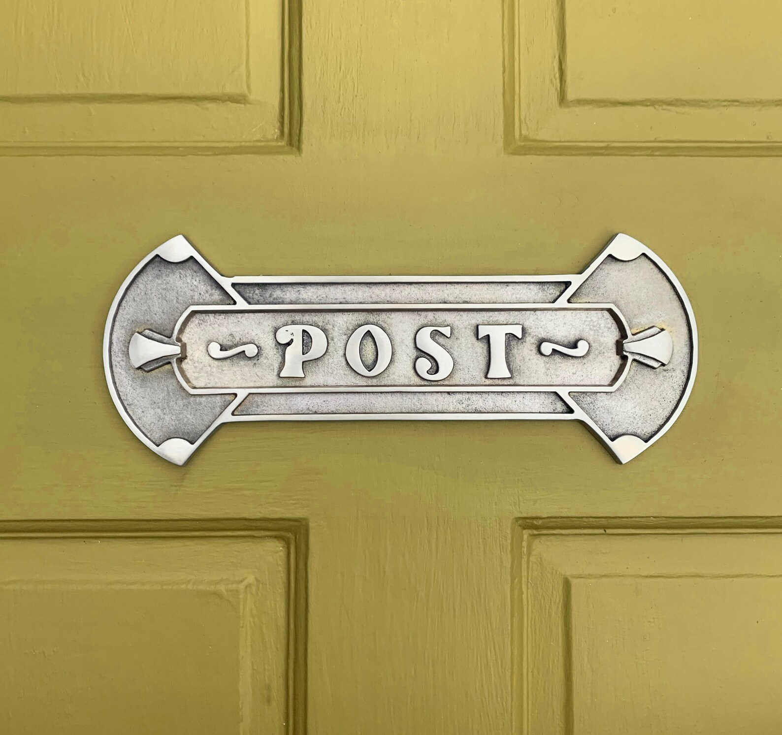 Fan Letterbox | Available in 5 Finishes | Unique Designs Handmade From ...
