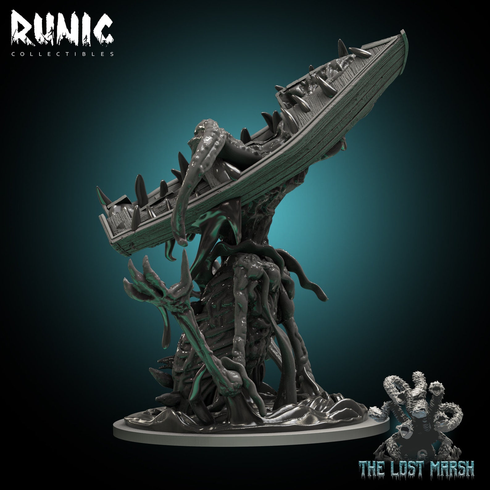 Boat Mimic Miniature. 4K Dnd Abomination Mini. Dungeons and - Etsy Canada