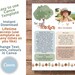 Meet the Teacher Template Canva, a Back to School Teacher Letter, Boho ...