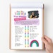 Bright Colourful Meet the Teacher Editable Template Back to - Etsy
