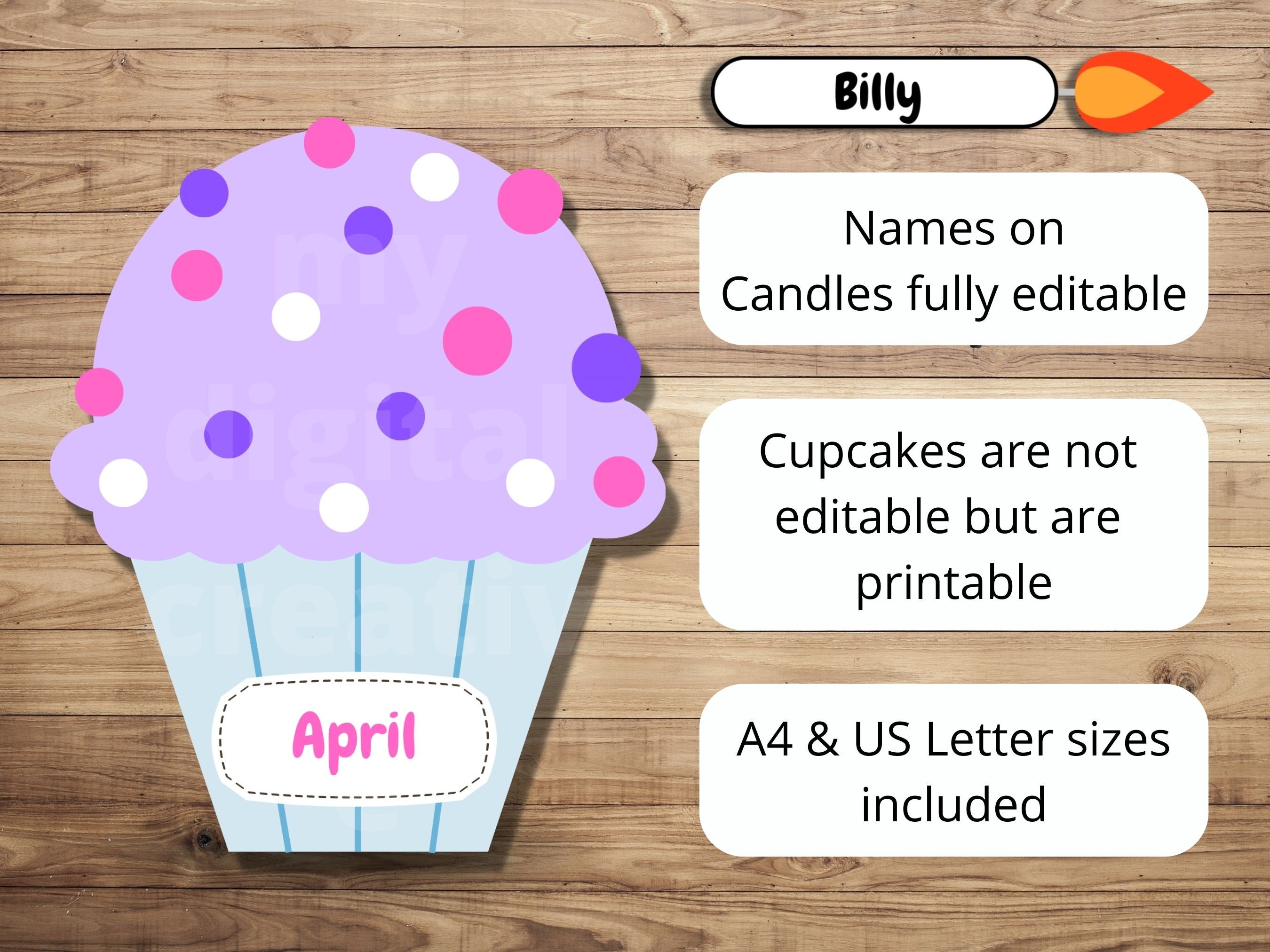 Classroom Birthday Display Sign a Class Birthday Board With - Etsy