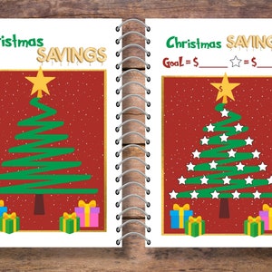 Christmas Savings Tracker Printable Pdf, A Fun Christmas Tree Savings ...