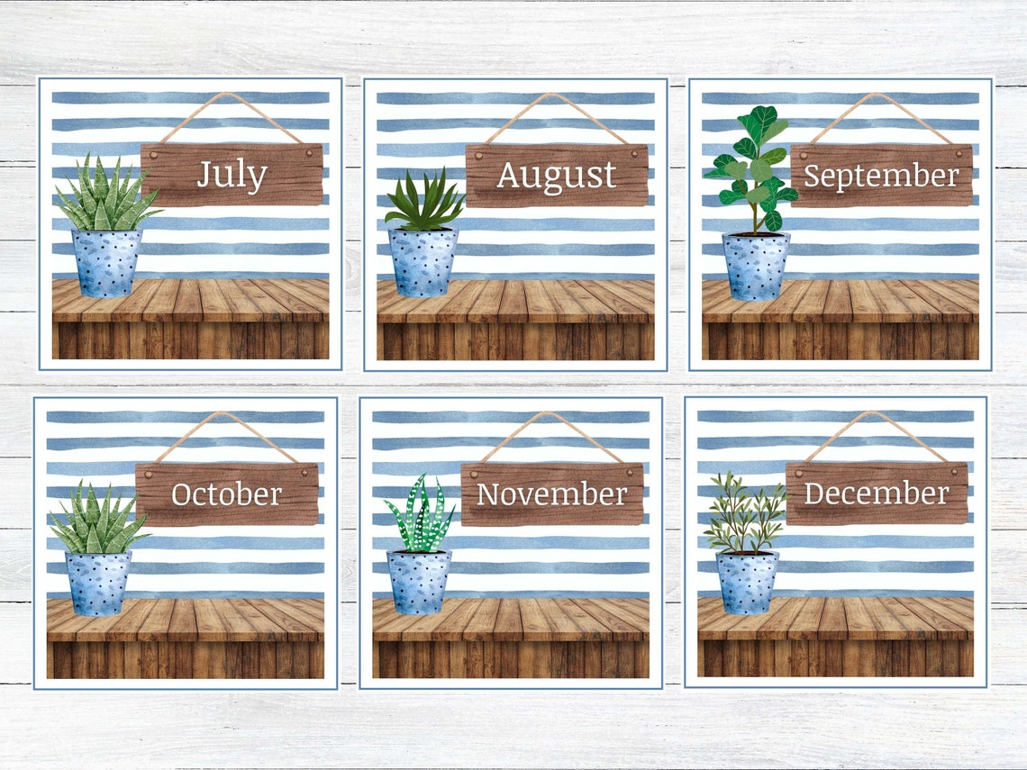 Classroom Birthday List a Celebration List for Your Classroom - Etsy