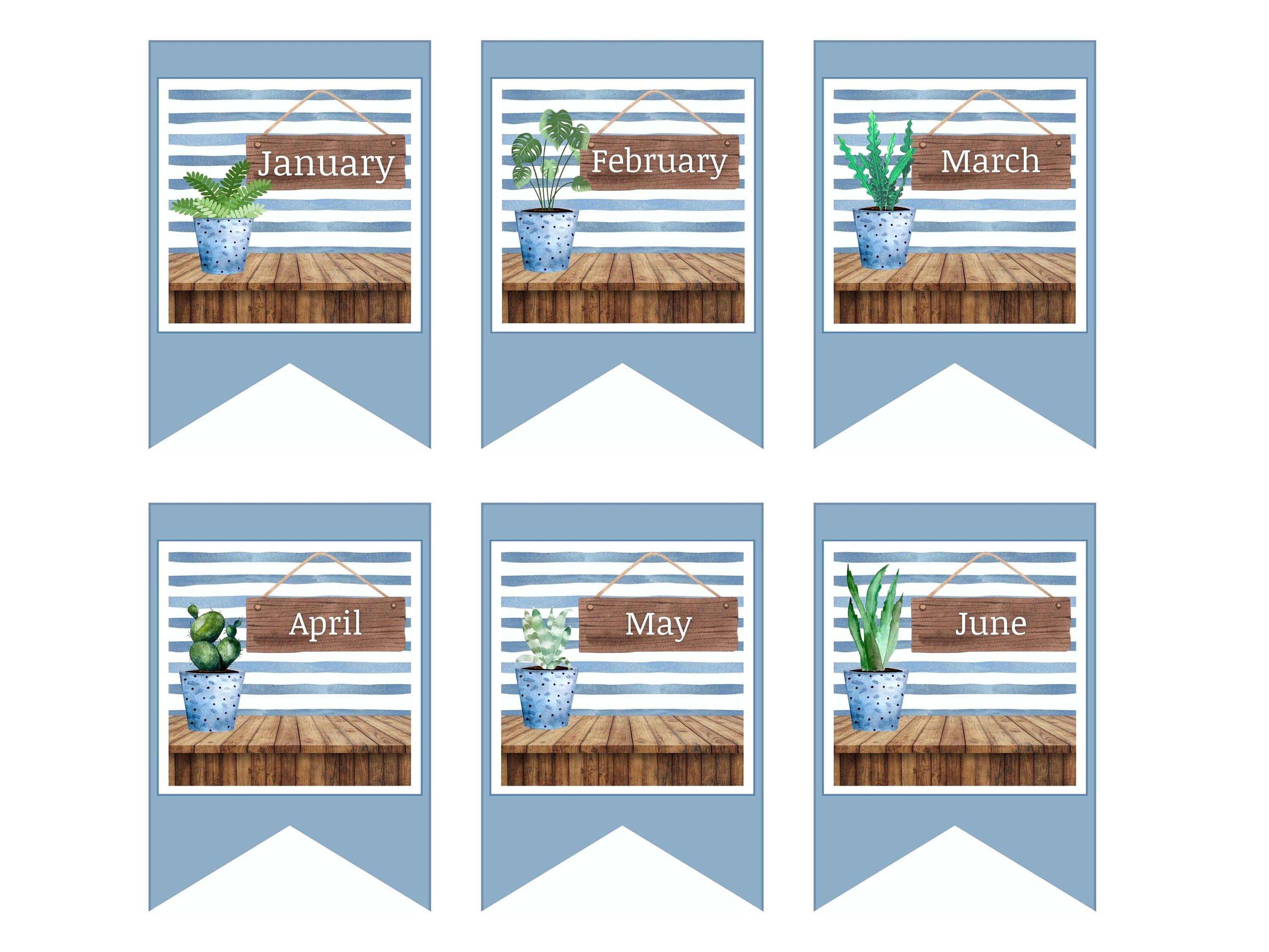 Classroom Birthday List a Celebration List for Your Classroom - Etsy