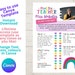 Bright Colourful Meet the Teacher Editable Template Back to - Etsy