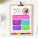 Bright Colourful Funky Meet the Teacher Editable Template, Back to ...