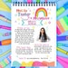 Meet the Teacher Editable Template, Back to School Letter in a Bright ...
